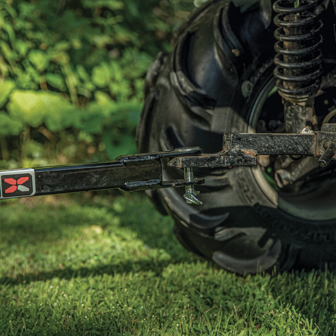 YUTRAX HC1500 Trailer, Heavy-Duty ATV Trailer, 1500 lb. Load Capacity ...