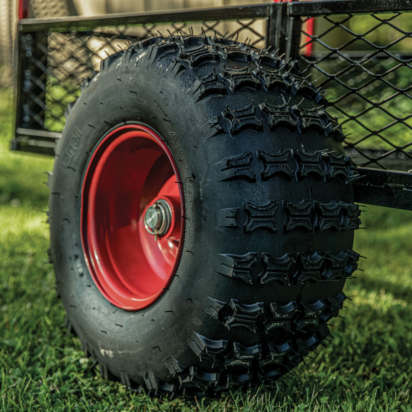 YUTRAX HC1500 Trailer, Heavy-Duty ATV Trailer, 1500 lb. Load Capacity ...