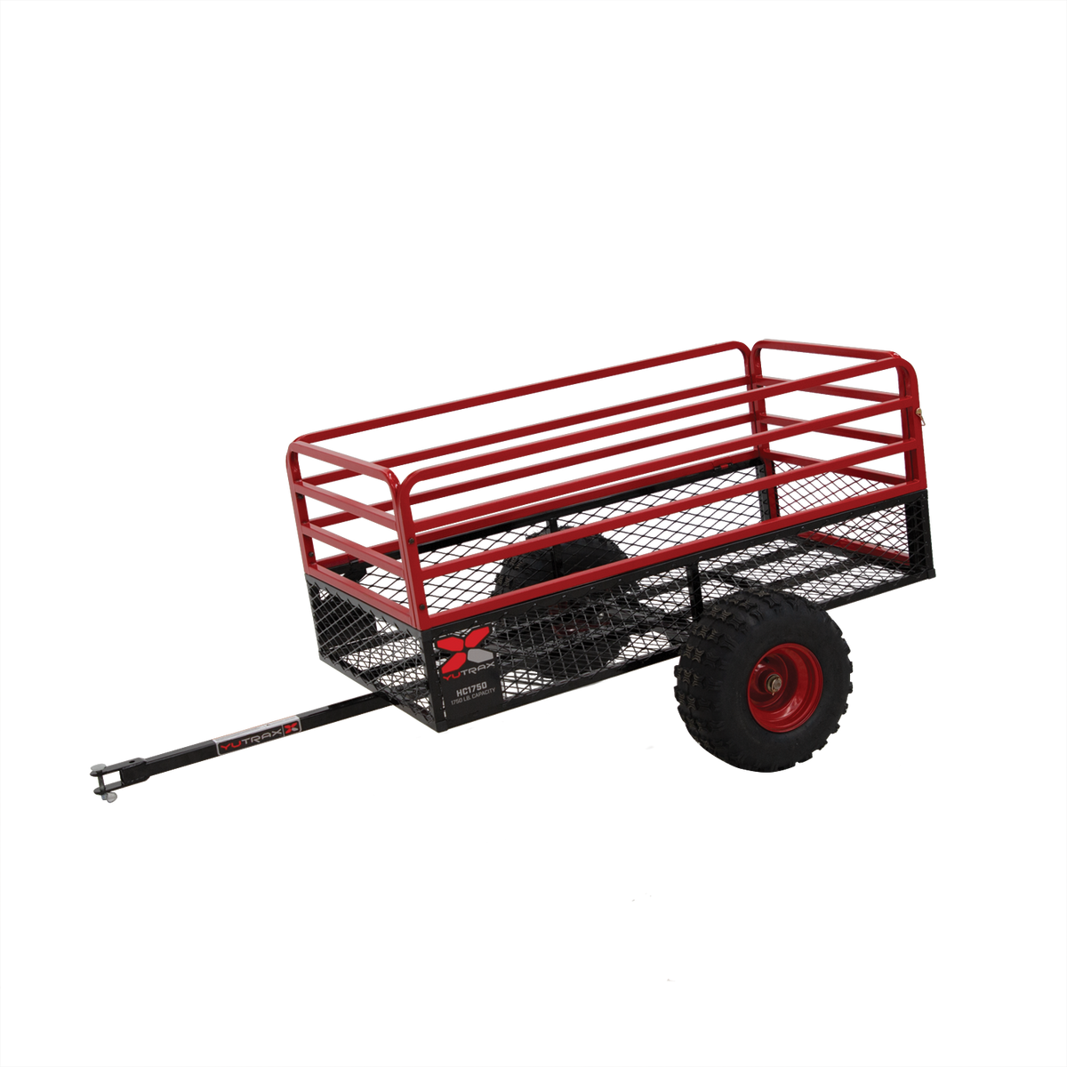 YUTRAX HC1750 Trailer, Heavy-Duty Trailer, 1750 lb. Load Capacity ...